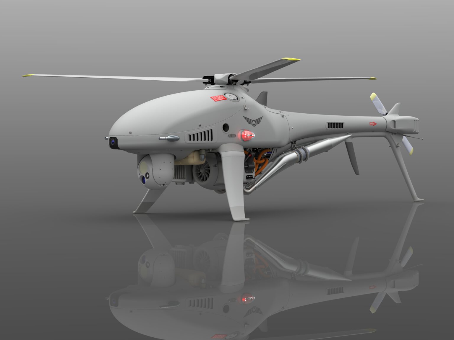 Military VTOL UAV Long Range Recon Drone High Eye Airboxer